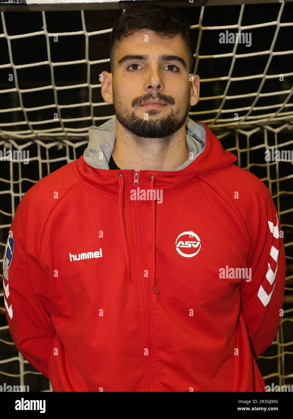 Greek handball player Savvas Savvas ASV Hamm 77 HBL Liqui Moly Handball ...