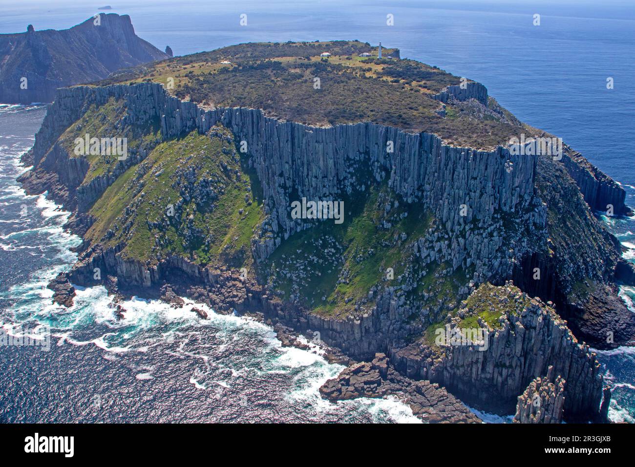 Tasman Island and Cape Pillar Stock Photo - Alamy