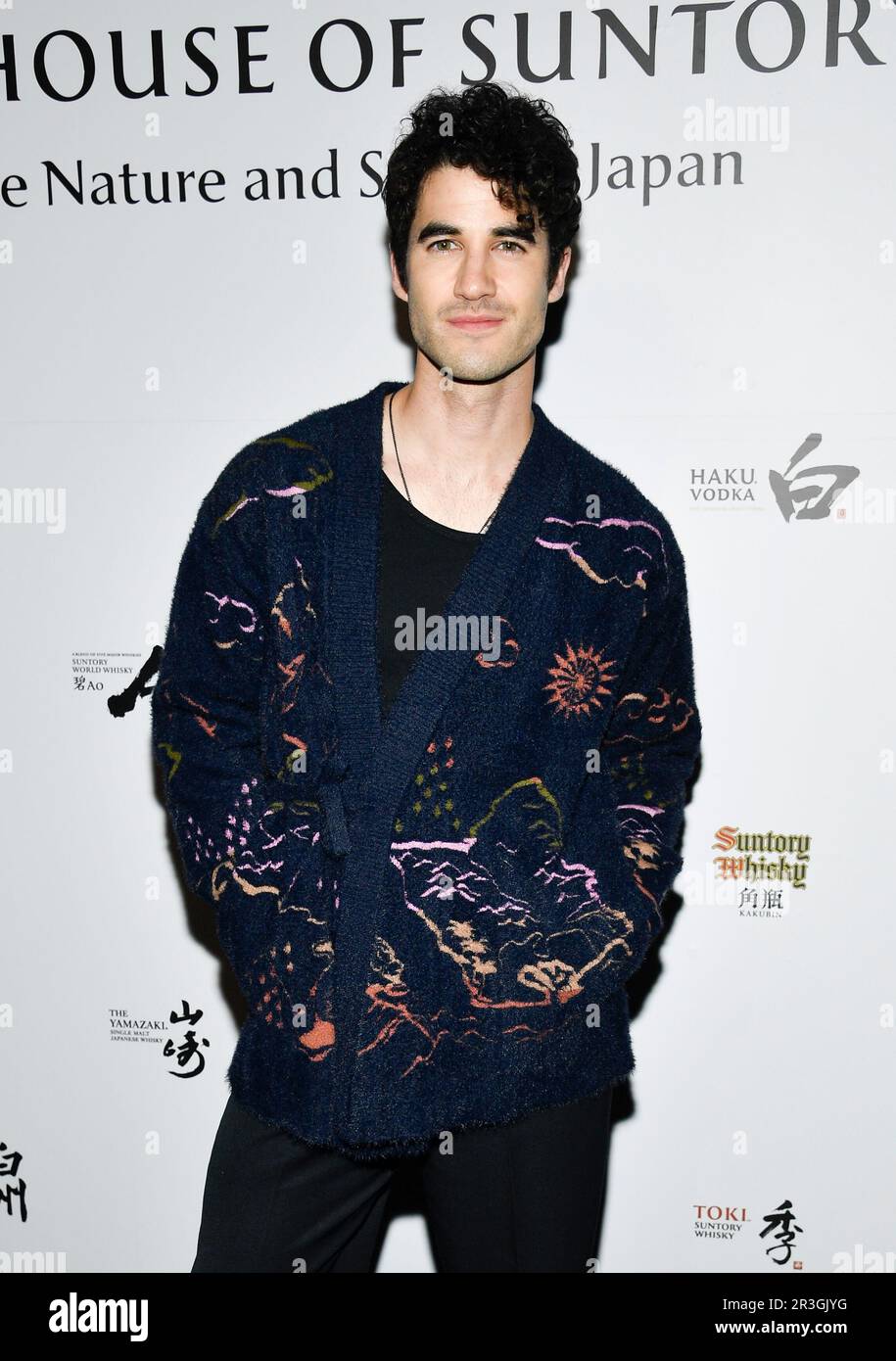 Darren Criss attends the 100th anniversary of House of Suntory and "The ...