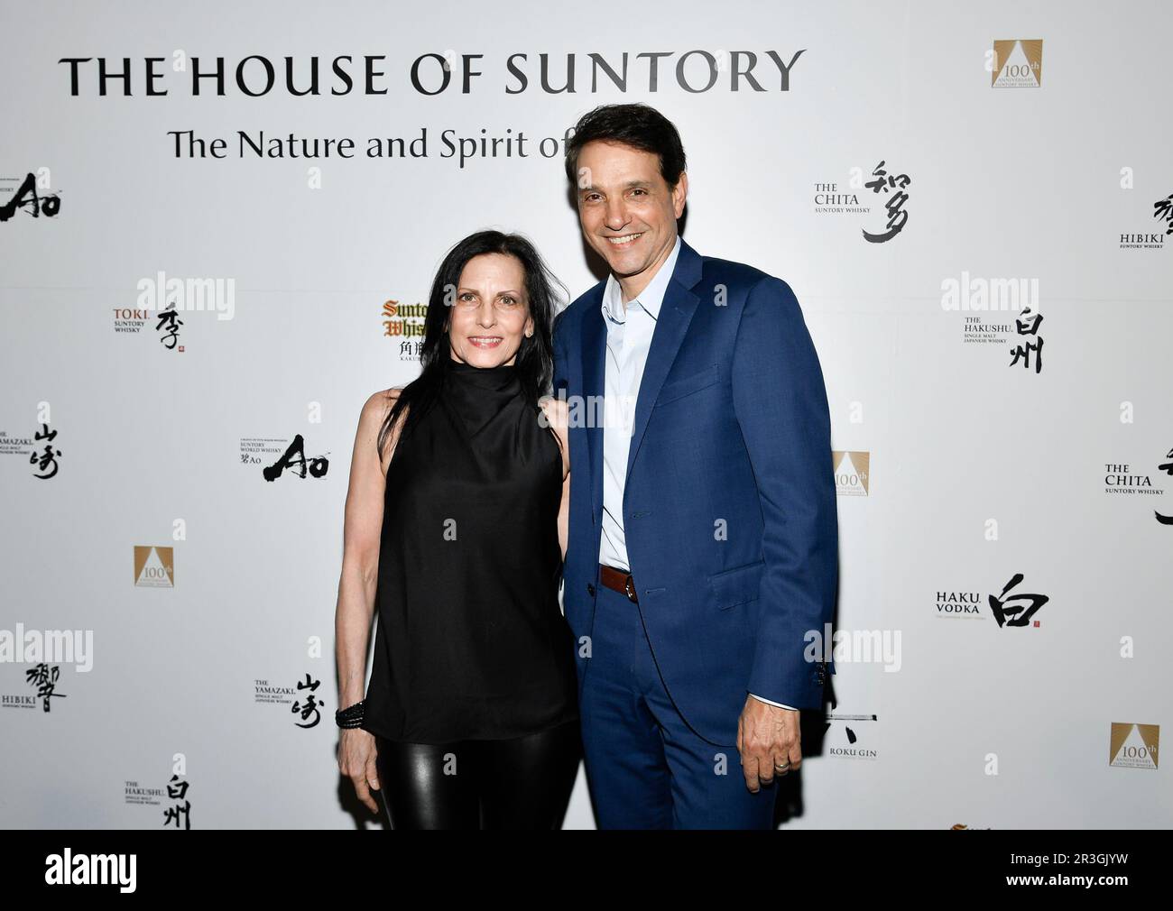 Ralph Macchio, right, and wife Phyllis Macchio attend the 100th ...