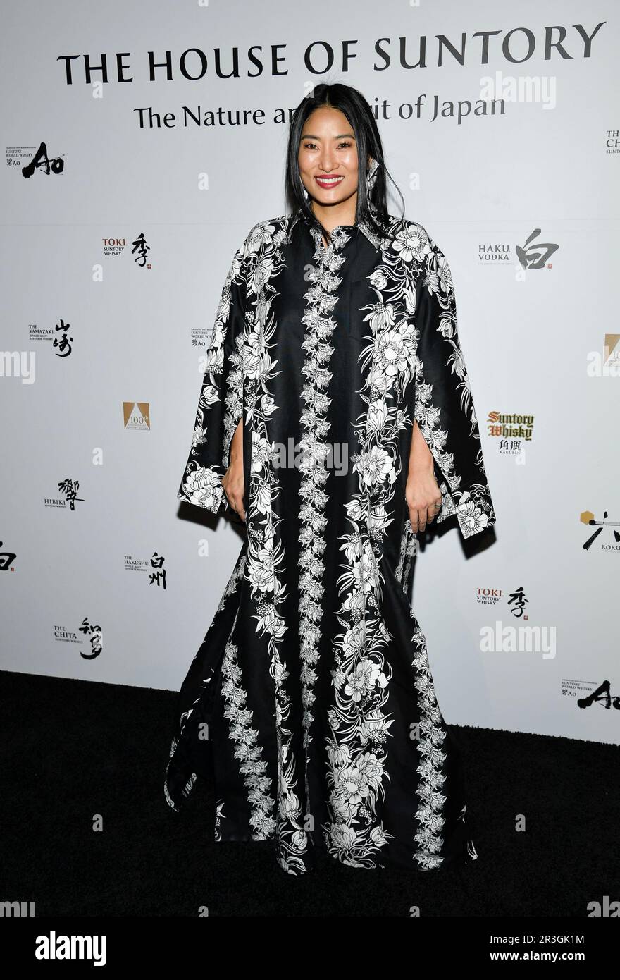 Chloe Flower attends the 100th anniversary of House of Suntory and "The ...