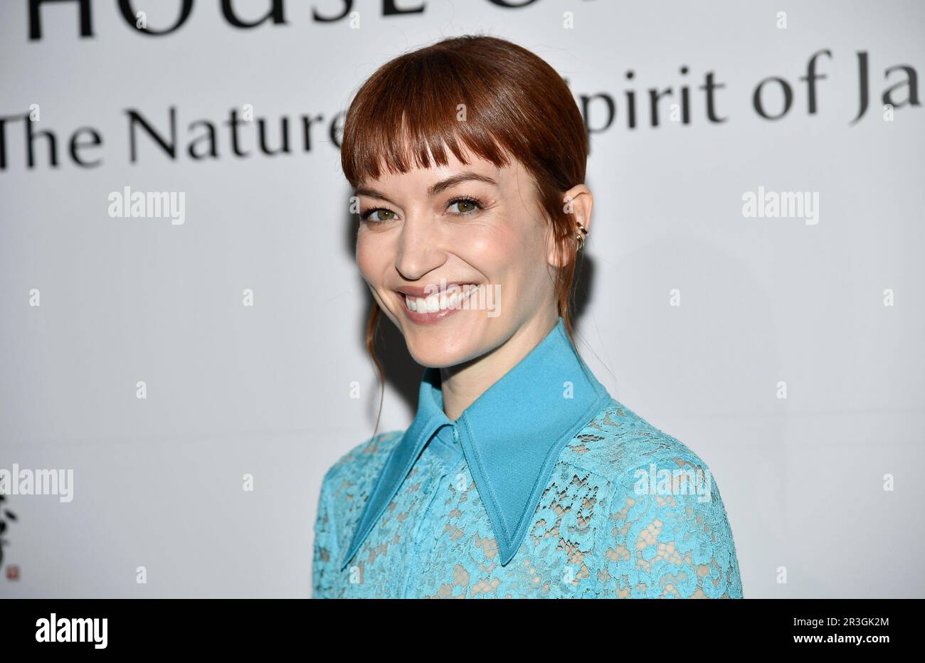 Britt Lower attends the 100th anniversary of House of Suntory and "The ...