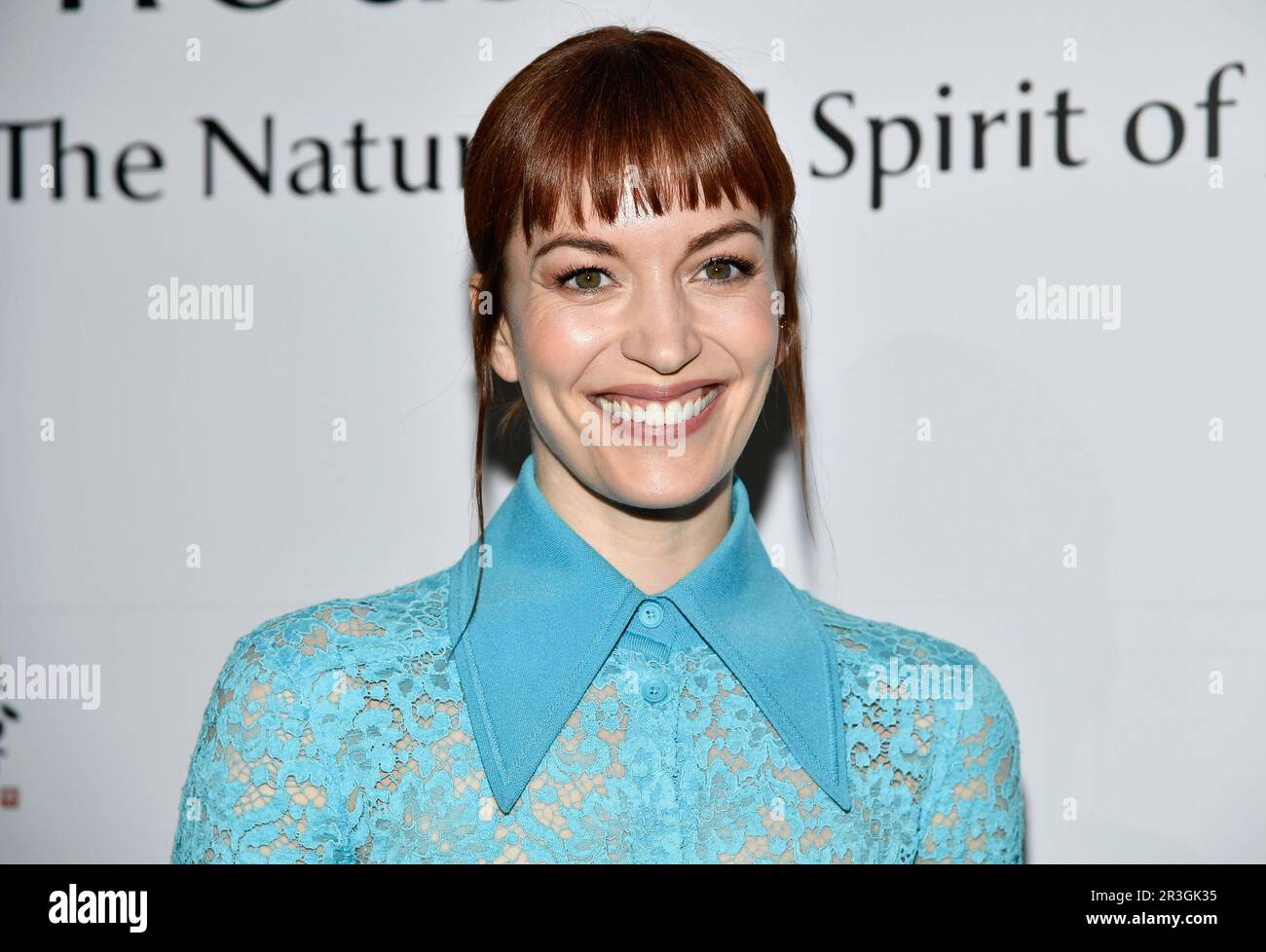 Britt Lower attends the 100th anniversary of House of Suntory and "The ...