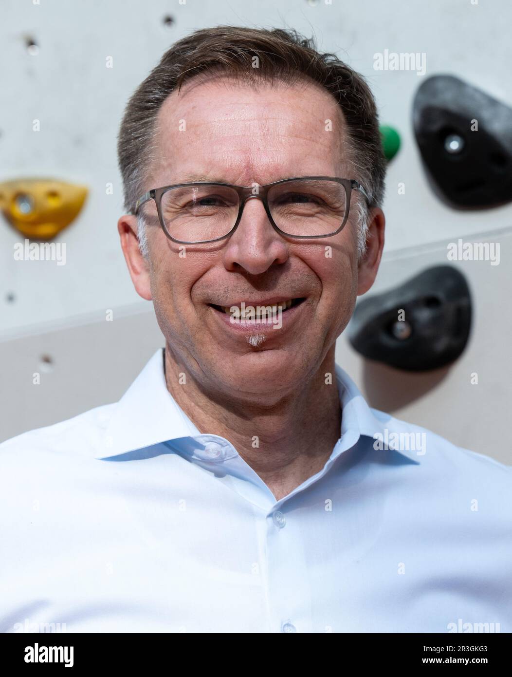 Munich, Germany. 23rd May, 2023. Wolfgang Wabel, member of the DAV ...