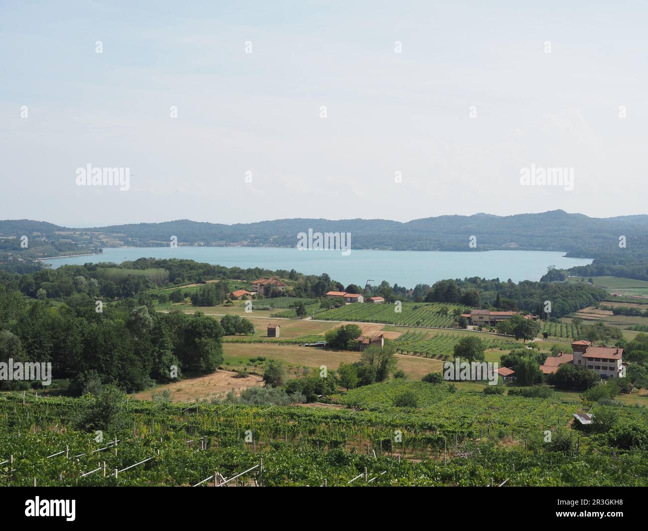 Lago di Viverone lake in Italy Stock Photo - Alamy