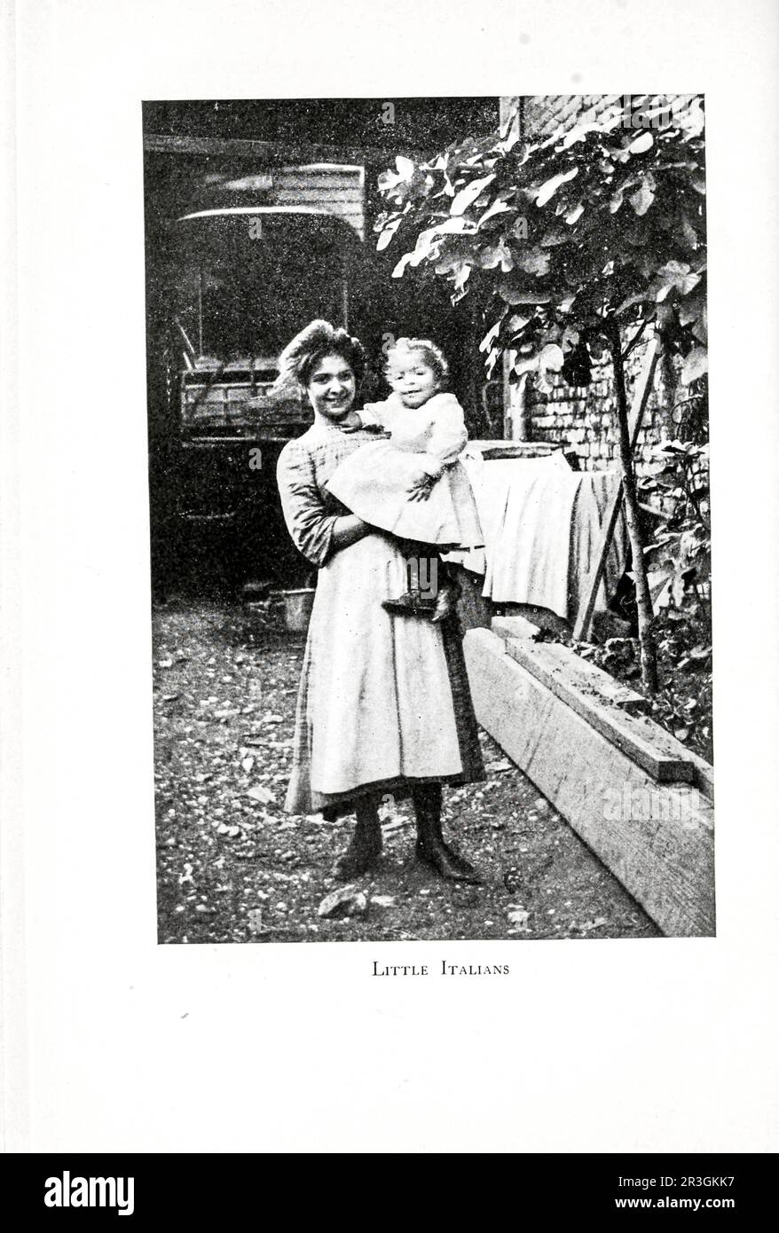 Little Italians mother and baby black and white photography from the ...