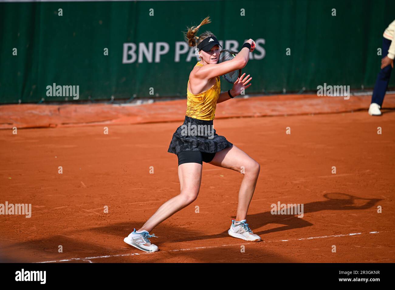 Paris, France. 23rd May, 2023. Ashlyn Krueger of USA during the French ...