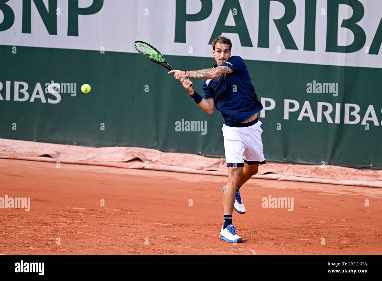 Paris, France. 23rd May, 2023. Felipe Meligeni Alves of Brazil during ...