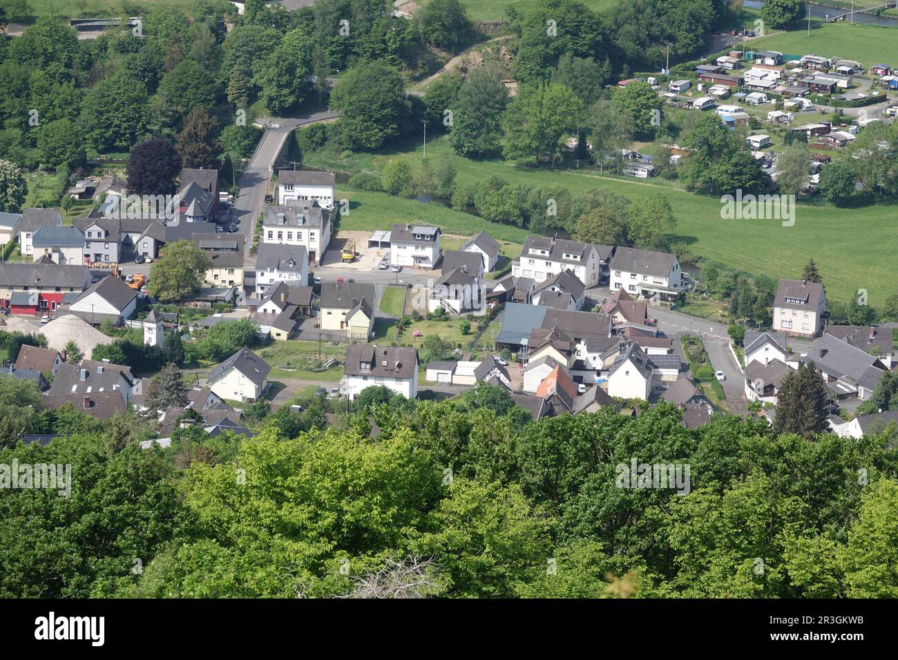Rossbach in the Wiedtal Stock Photo - Alamy