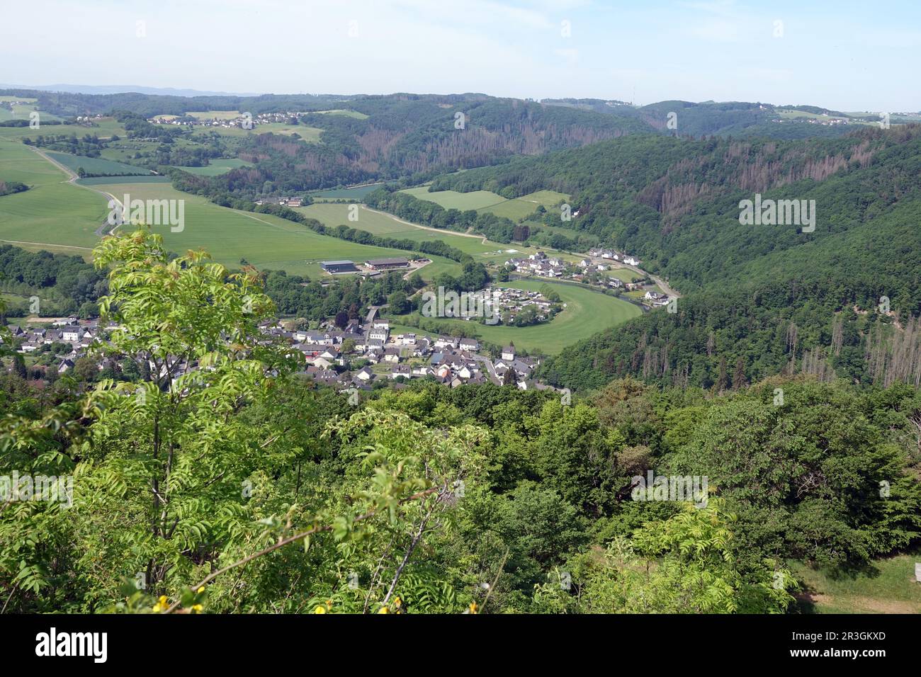 Rossbach in the Wiedtal Stock Photo - Alamy