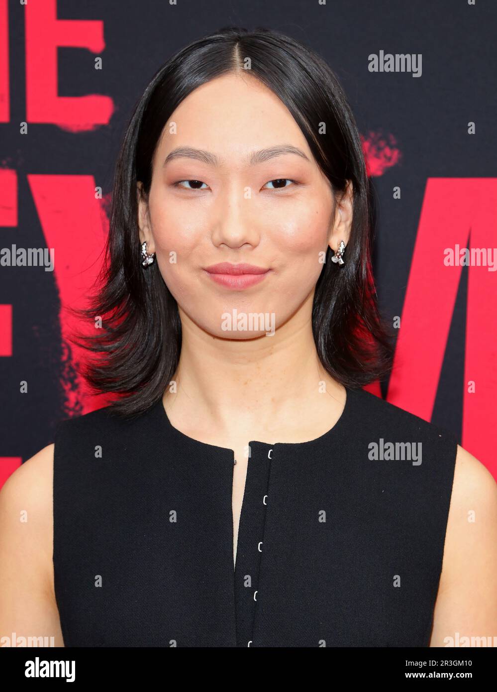 Hollywood, USA. 23rd May, 2023. Madison Hu arrives at The Boogeyman ...