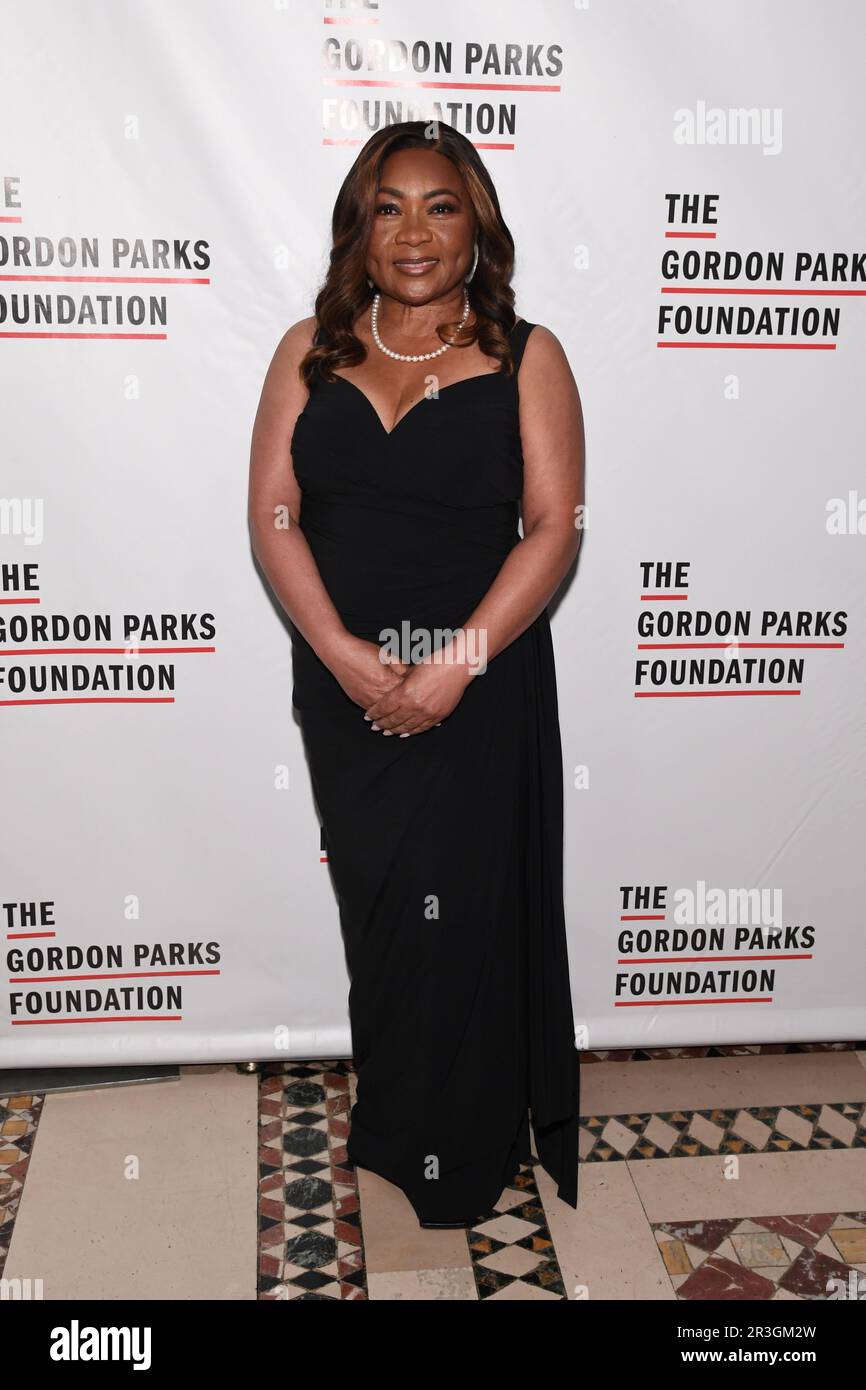 New York, USA. 23rd May, 2023. Catherine Coleman Flowers walking the ...