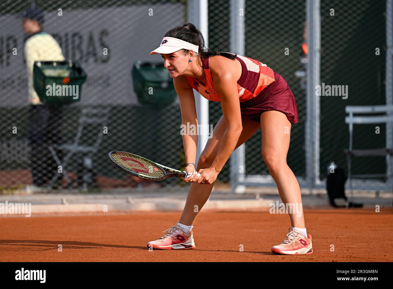 Paris, France. 23rd May, 2023. Darja Semenistaja of Latvia during the ...