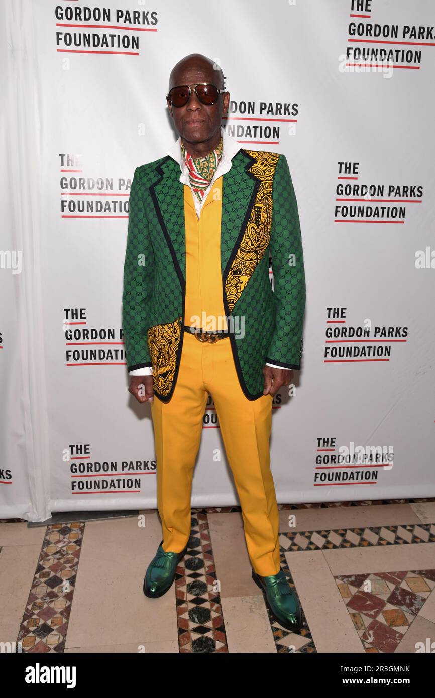 New York, USA. 23rd May, 2023. Dapper Dan walking the red carpet at the ...