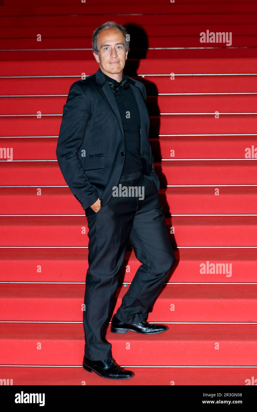 Cannes, France. 22nd May, 2023. CANNES - MAY 23: Mickael Chavet arrives ...