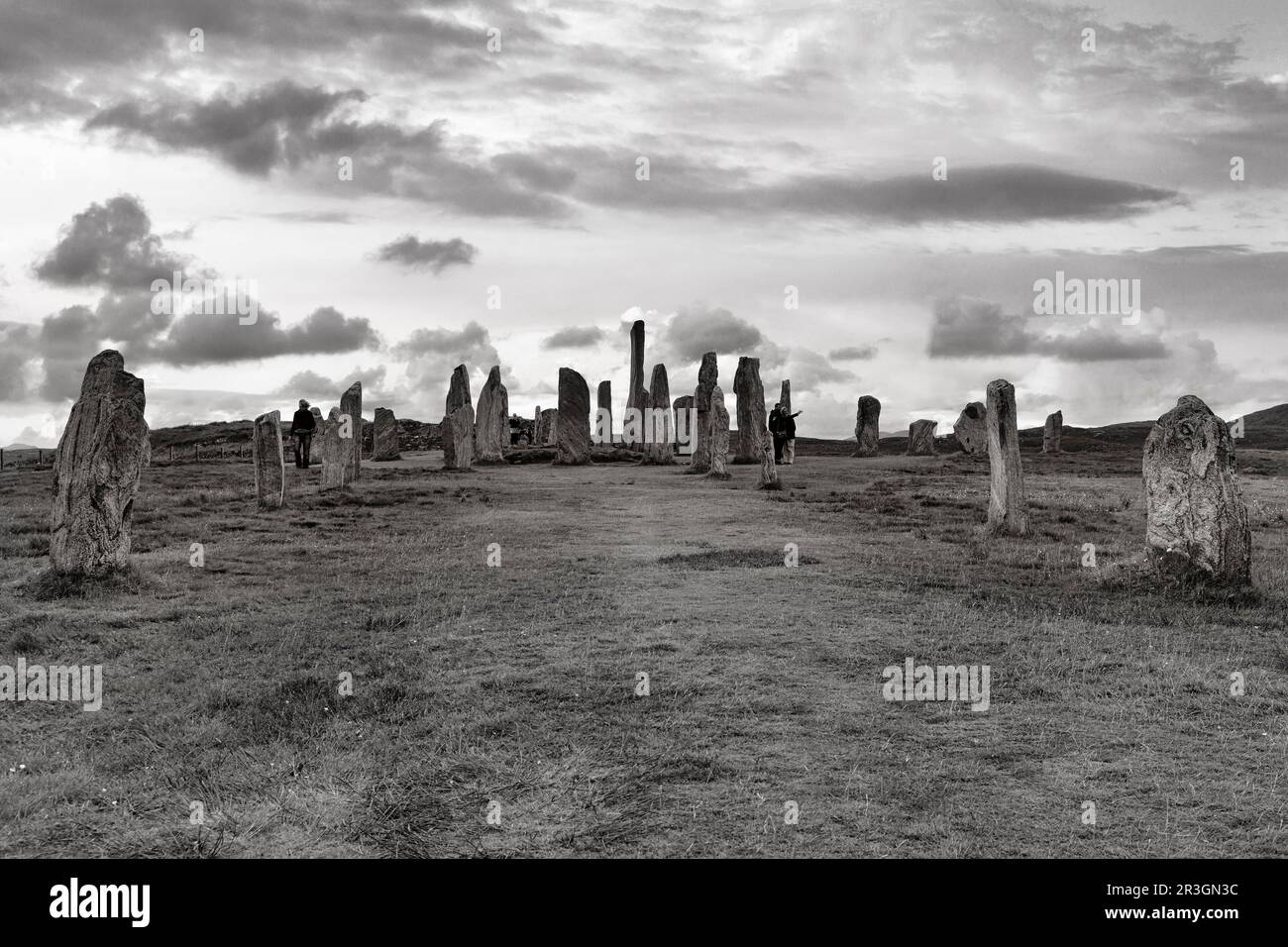 Callanish Stones Megalithic Formation, Standing Stones of Callanish ...