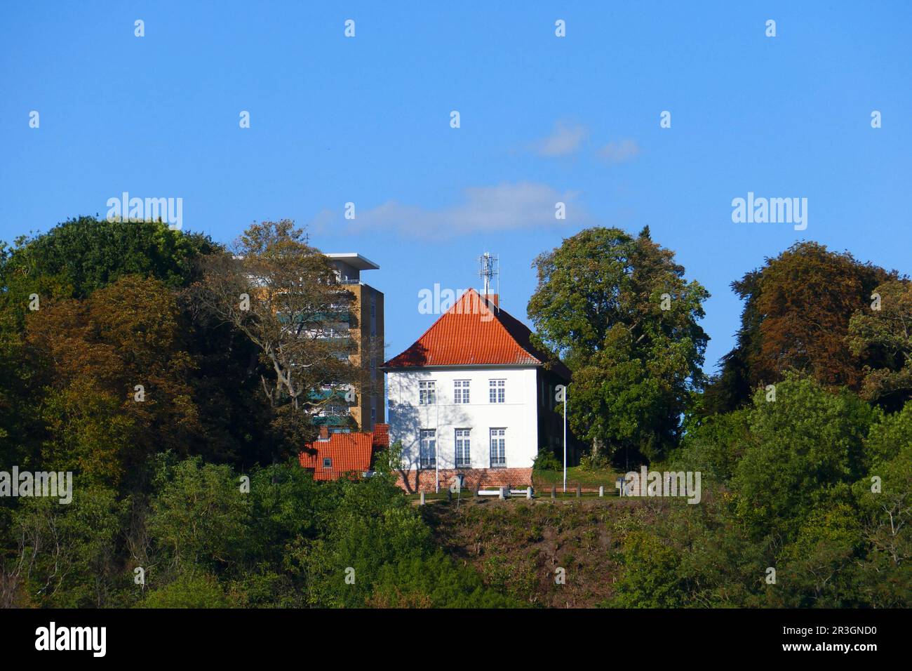 Schlossturm am lauenburger schloss hi-res stock photography and images ...
