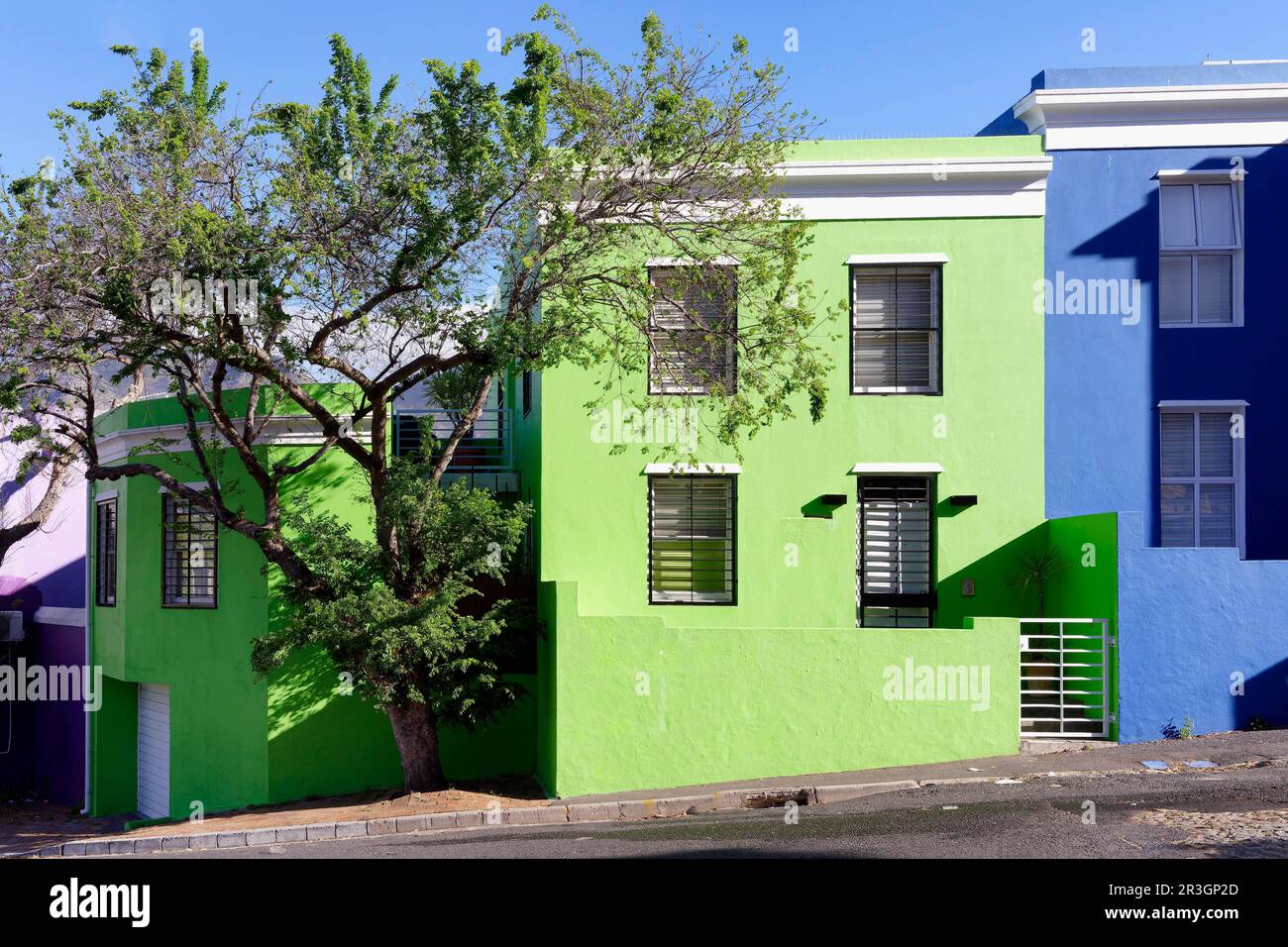 Bo-Kaap, Historical colorful center of Cape Malay culture, Cape Town ...