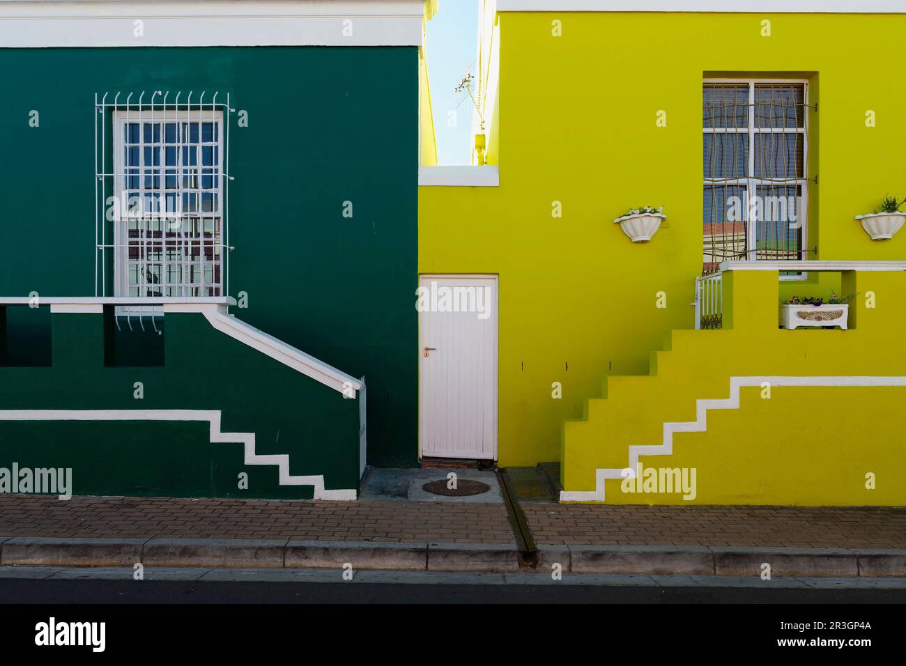 Bo-Kaap, Historical colorful center of Cape Malay culture, Cape Town ...