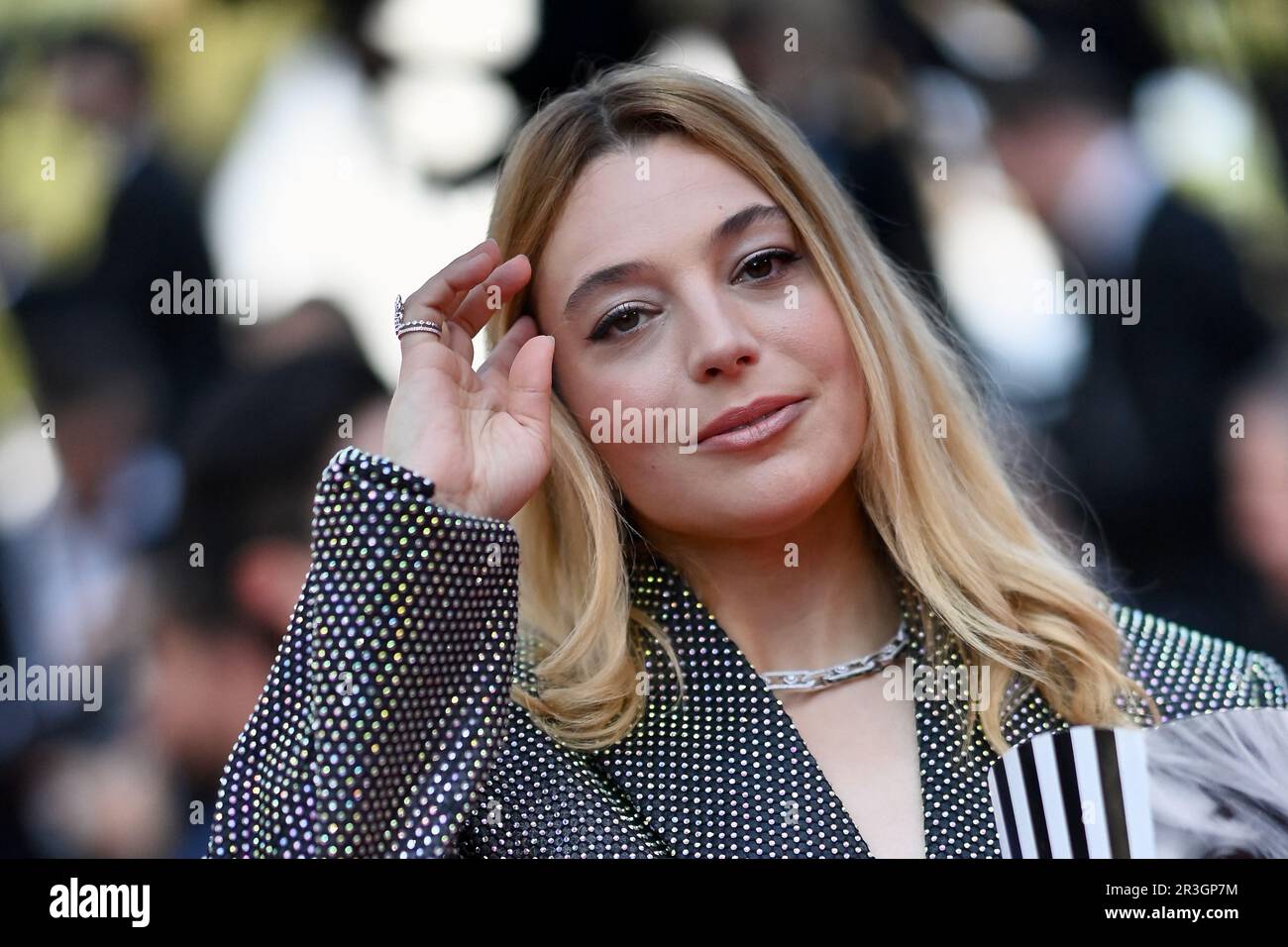 Samanta Cotta Hyphen Hyphen attend the Asteroid City red carpet during ...