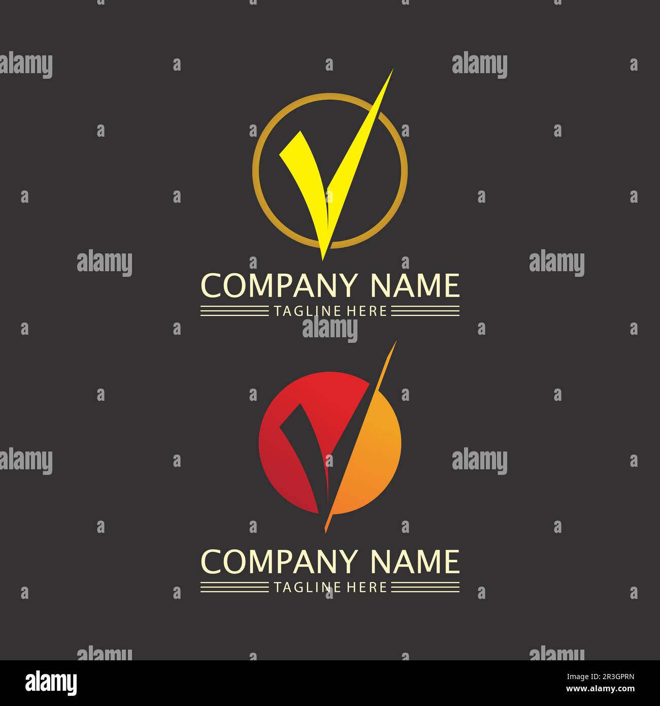 V Letter Lightning Logo Template vector icon illustration design Stock ...