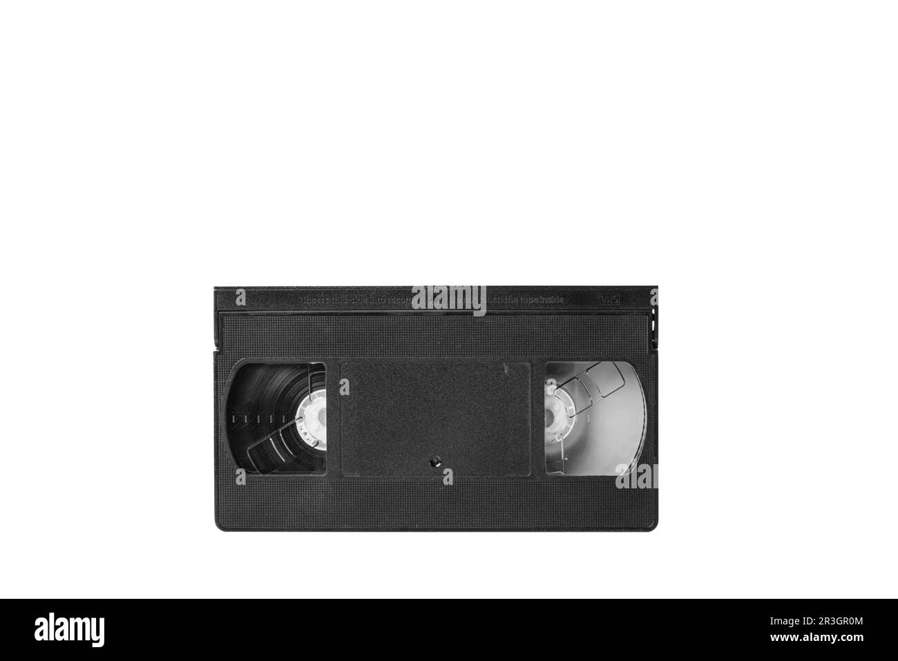 VHS, cassette from front, white background, copying room Stock Photo ...