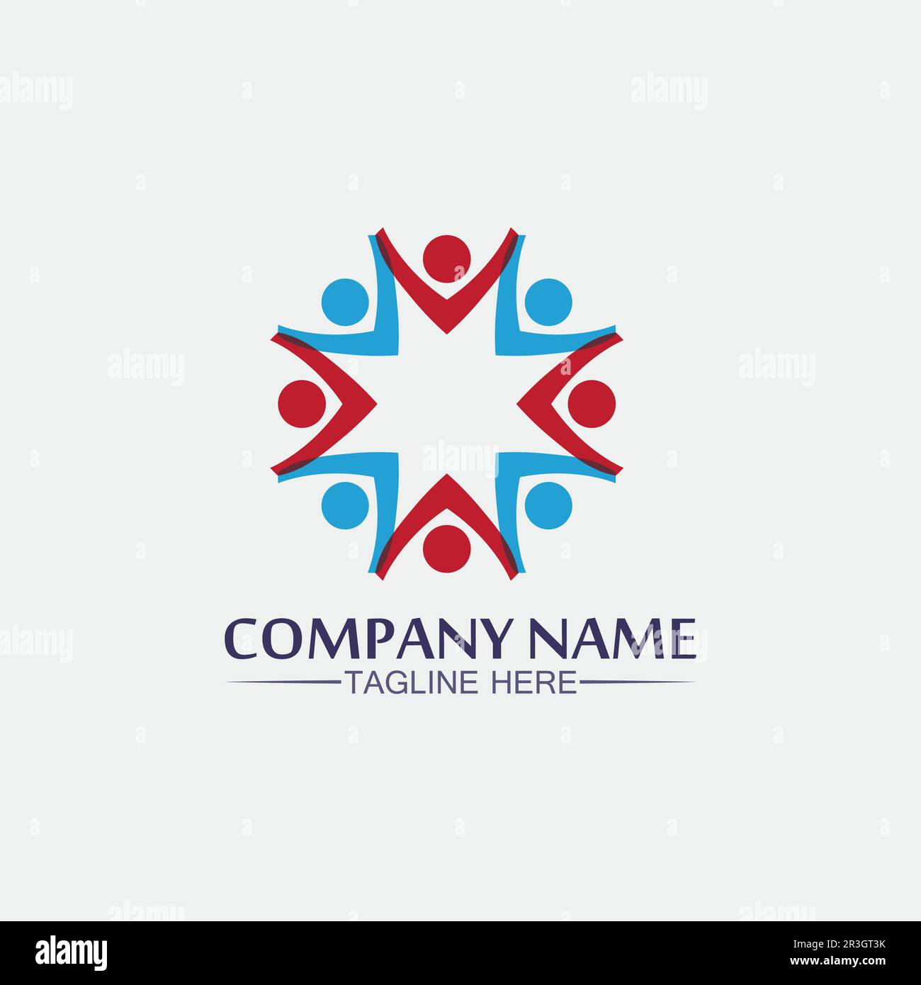 succes logo team work brand and business logo, vector community, unity ...