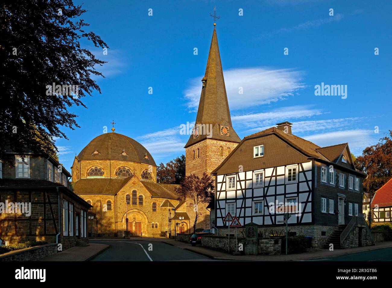 Sankt Blasius Parish Church, Balve, Sauerland, North Rhine-Westphalia ...
