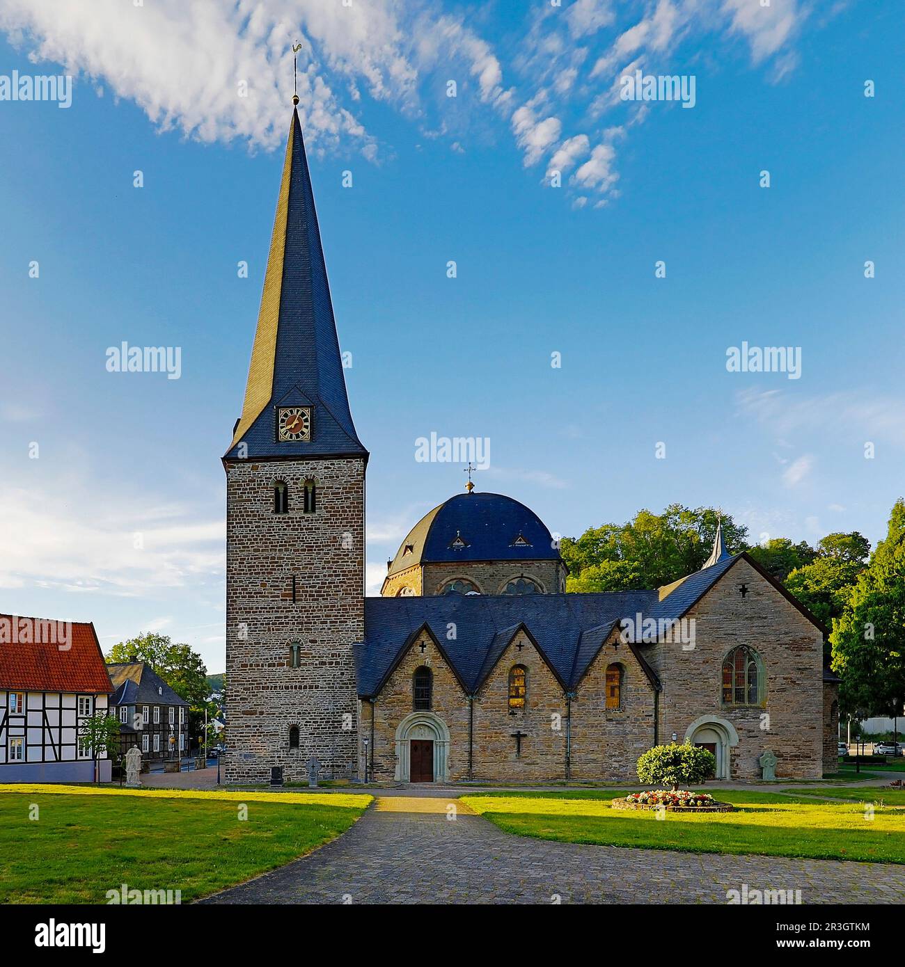 Sankt Blasius Parish Church, Balve, Sauerland, North Rhine-Westphalia ...