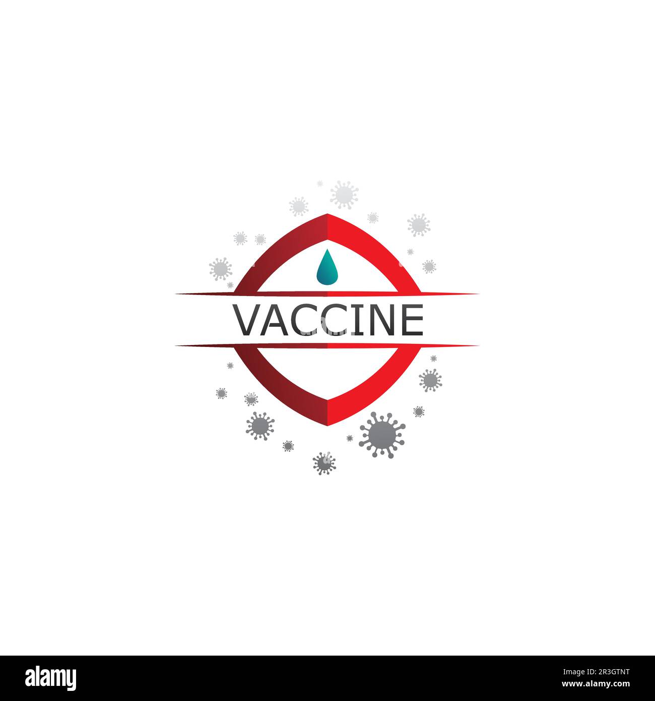 Vaccin logo medical vector antibiotic vaccination virus vaccine, design ...