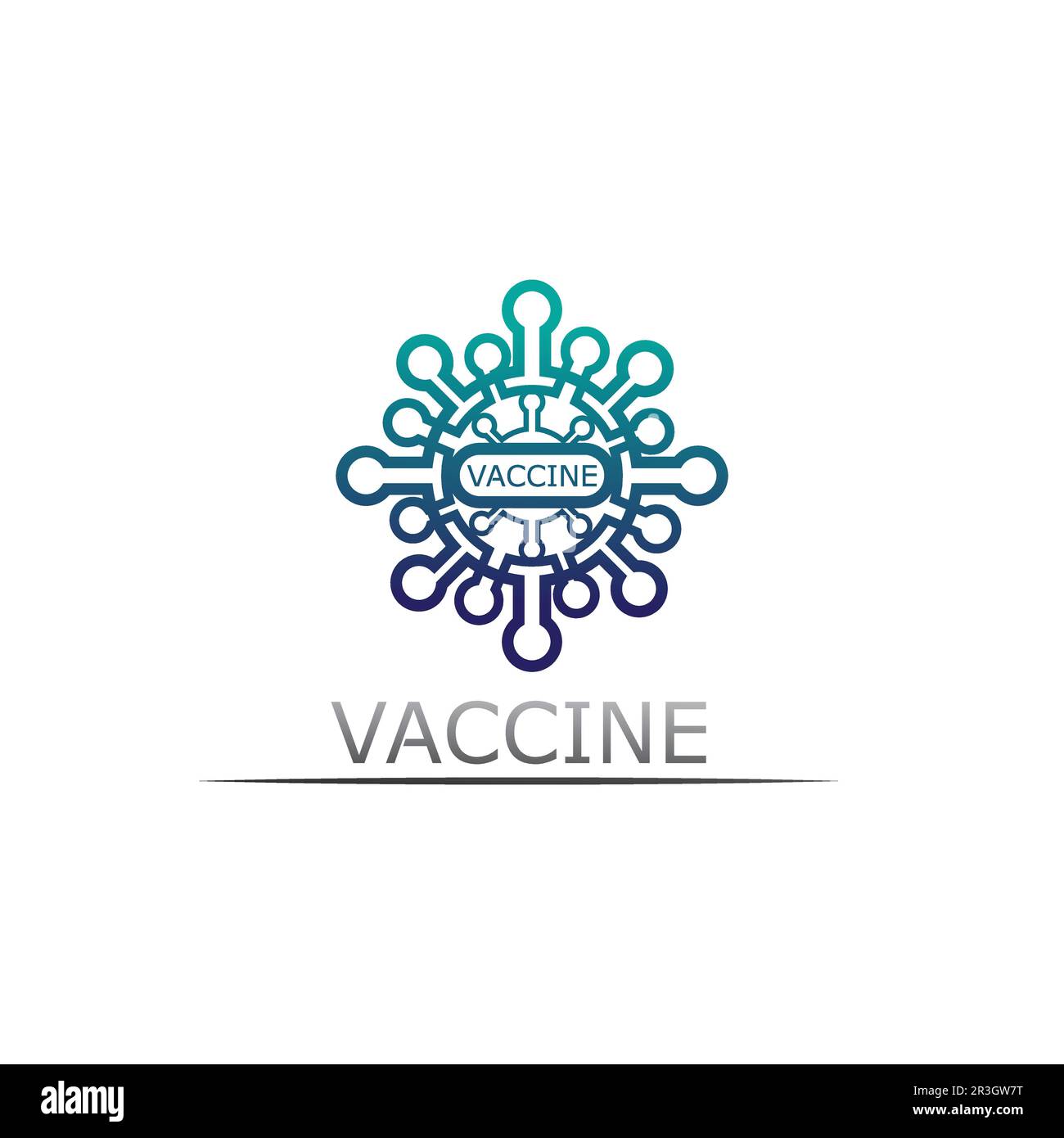 Vaccin logo medical vector antibiotic vaccination virus vaccine, design ...