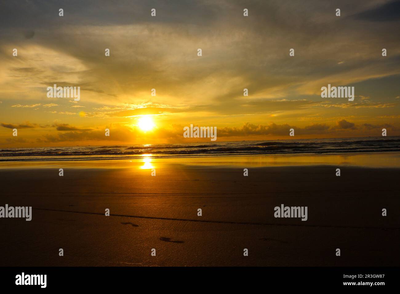 Sunset in Hainan Stock Photo - Alamy