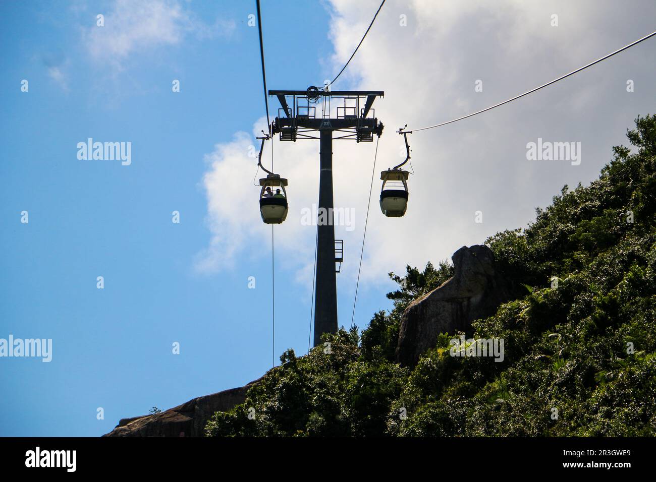 Cable car over water hi-res stock photography and images - Alamy