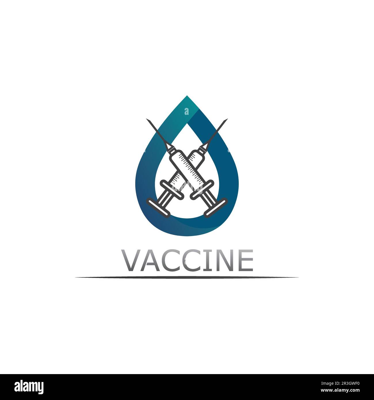 Vaccin logo medical vector antibiotic vaccination virus vaccine, design ...