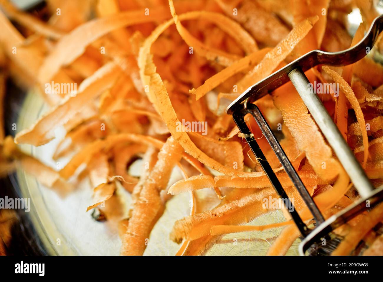 Carrot strips hi-res stock photography and images - Alamy