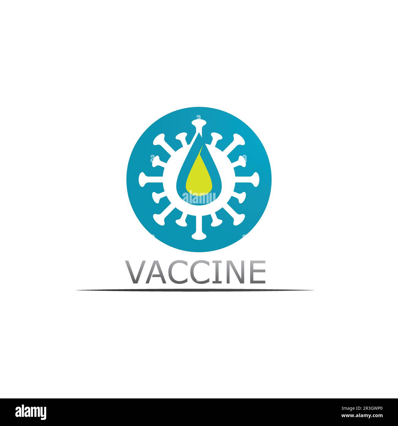 Vaccin logo medical vector antibiotic vaccination virus vaccine, design ...