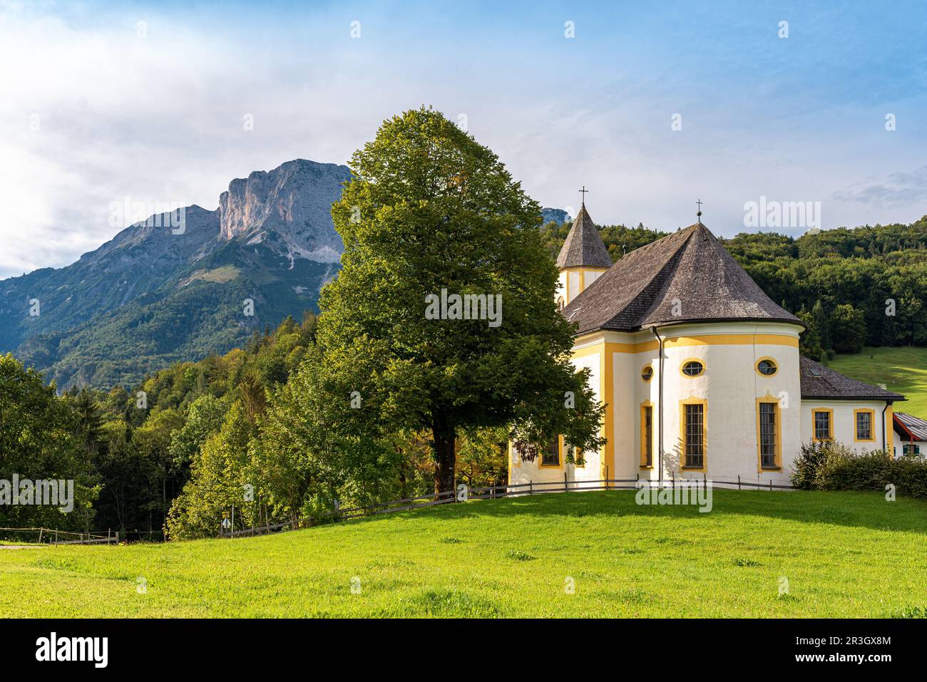 The Church of the Virgin Mary in Ettenberg in the county of ...