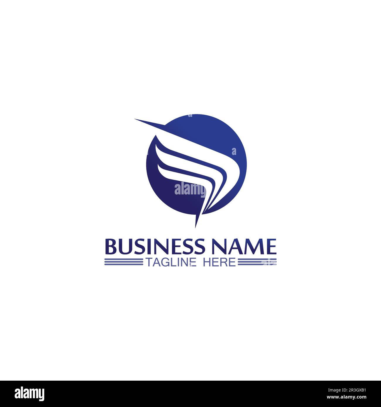 Wing bird falcon love logo Stock Vector Image & Art - Alamy