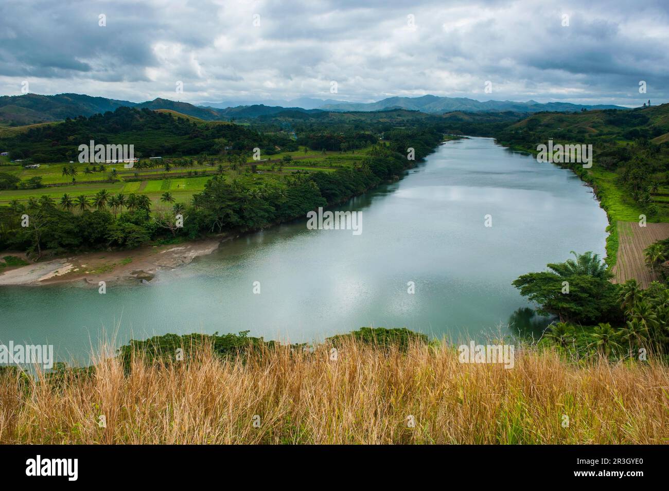 Tavuni Hill Fort, Viti Levu, Fiji, South Pacific Stock Photo - Alamy