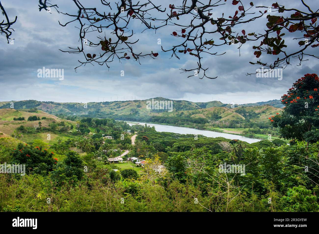 Tavuni Hill Fort, Viti Levu, Fiji, South Pacific Stock Photo - Alamy