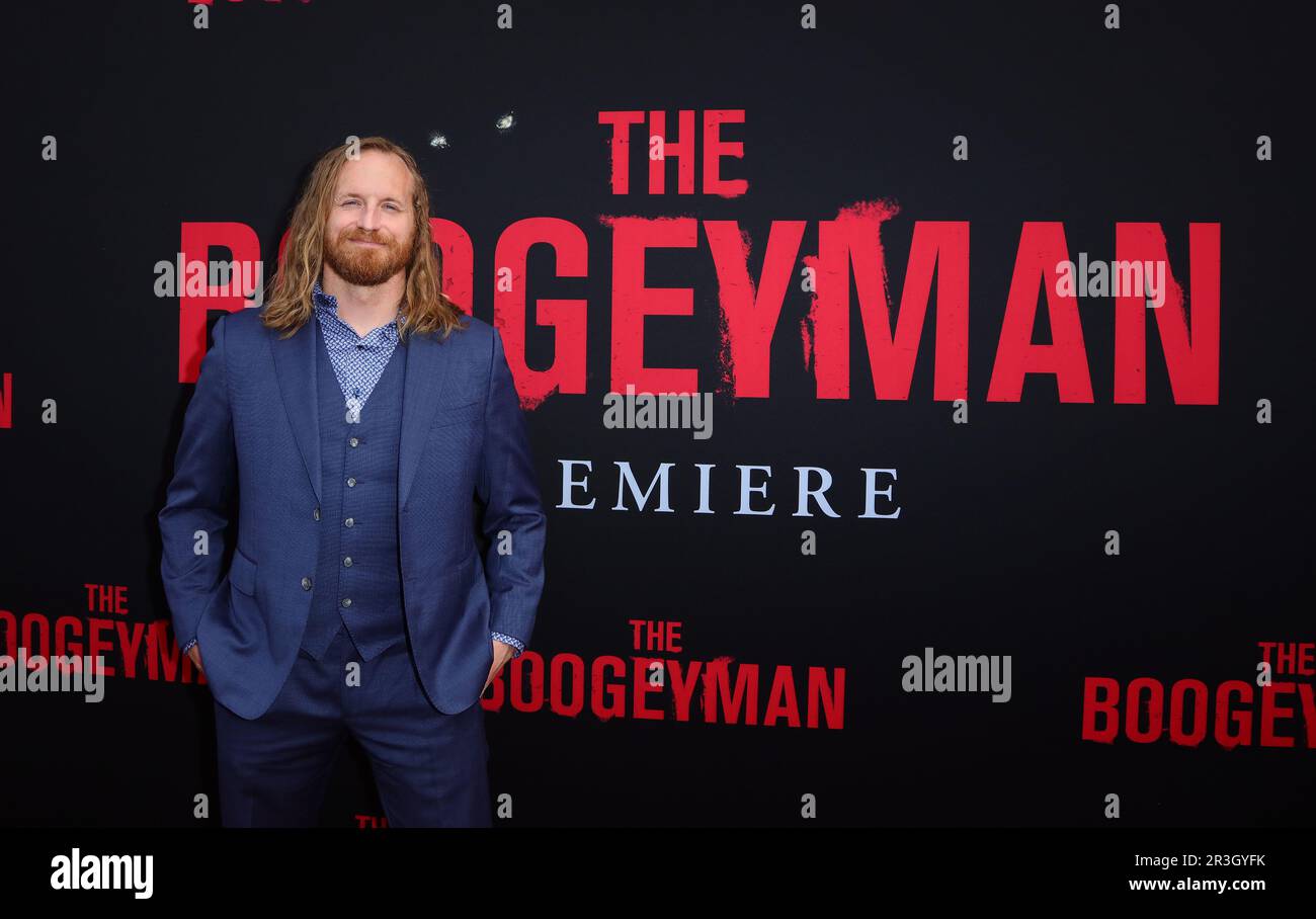 Hollywood, USA. 23rd May, 2023. Ryan Cunningham arrives at The Boogeyman Premiere held at El ...