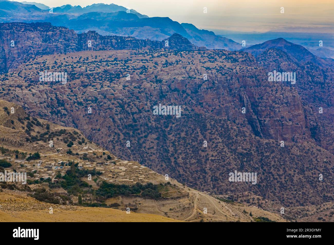 Dana Nature Reserve, Jordan Stock Photo - Alamy