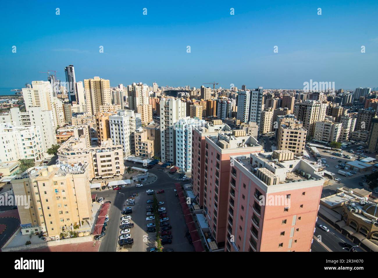 Overlook over Kuwait City, Kuwait Stock Photo - Alamy