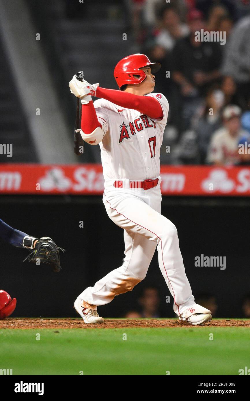 ANAHEIM, CA - MAY 23: Los Angeles Angels designated hitter Shohei ...