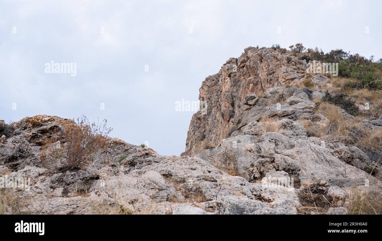 Cliffs of Maro-Cerro Gordo, Nerja, Spain Stock Photo - Alamy