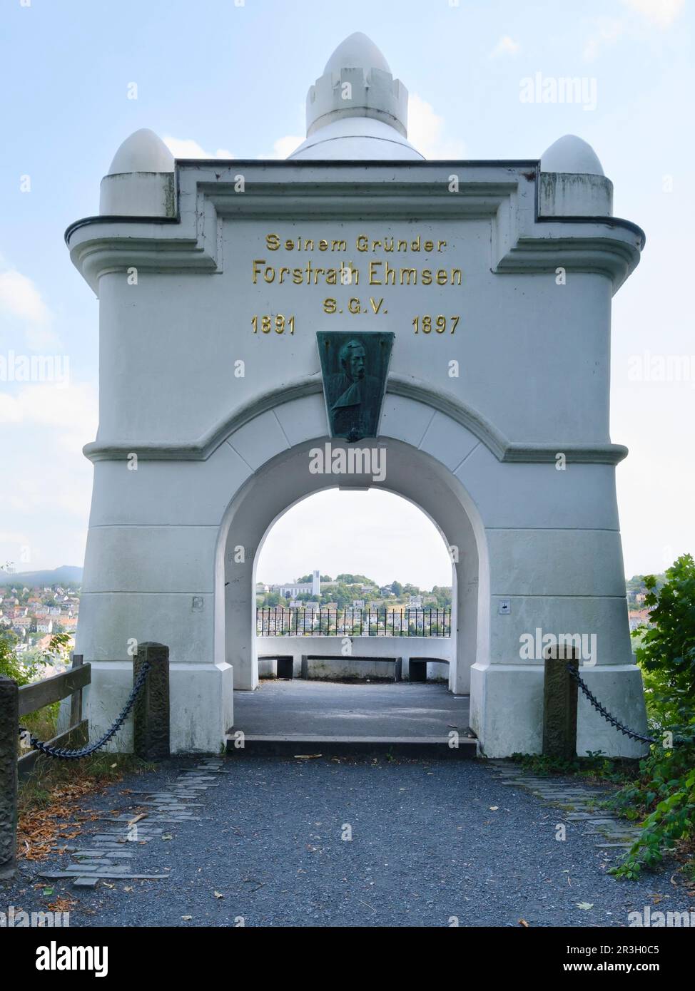Ehmsen memorial at Arnsberg Stock Photo - Alamy