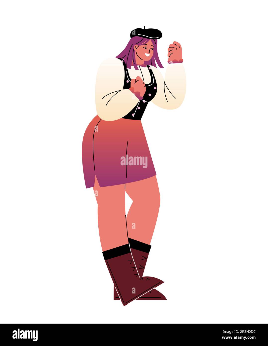 Happy smiling person Stock Vector Image & Art - Alamy