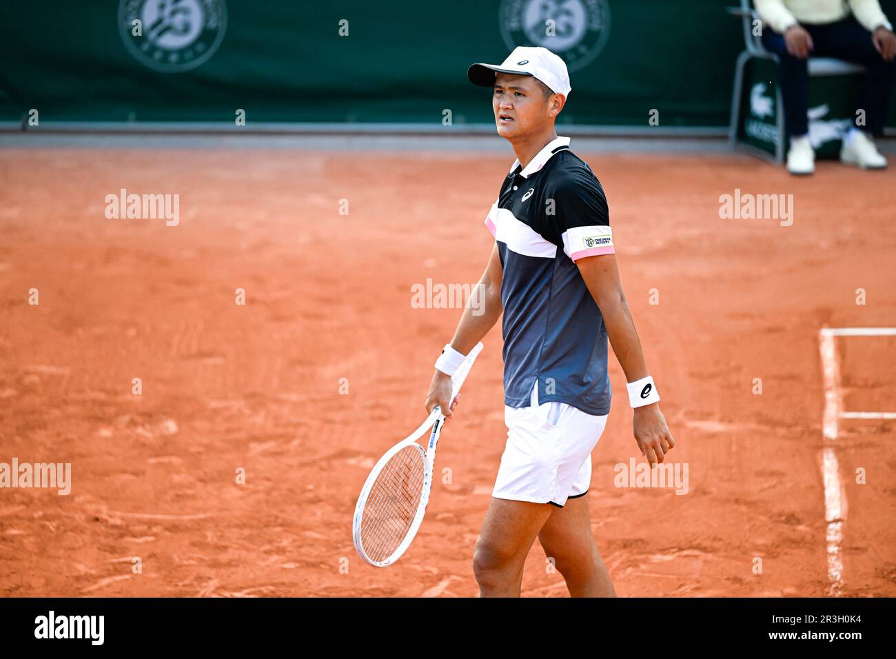 Paris, France. 23rd May, 2023. Wu Tung-lin (Tony Wu) of Taiwan during ...