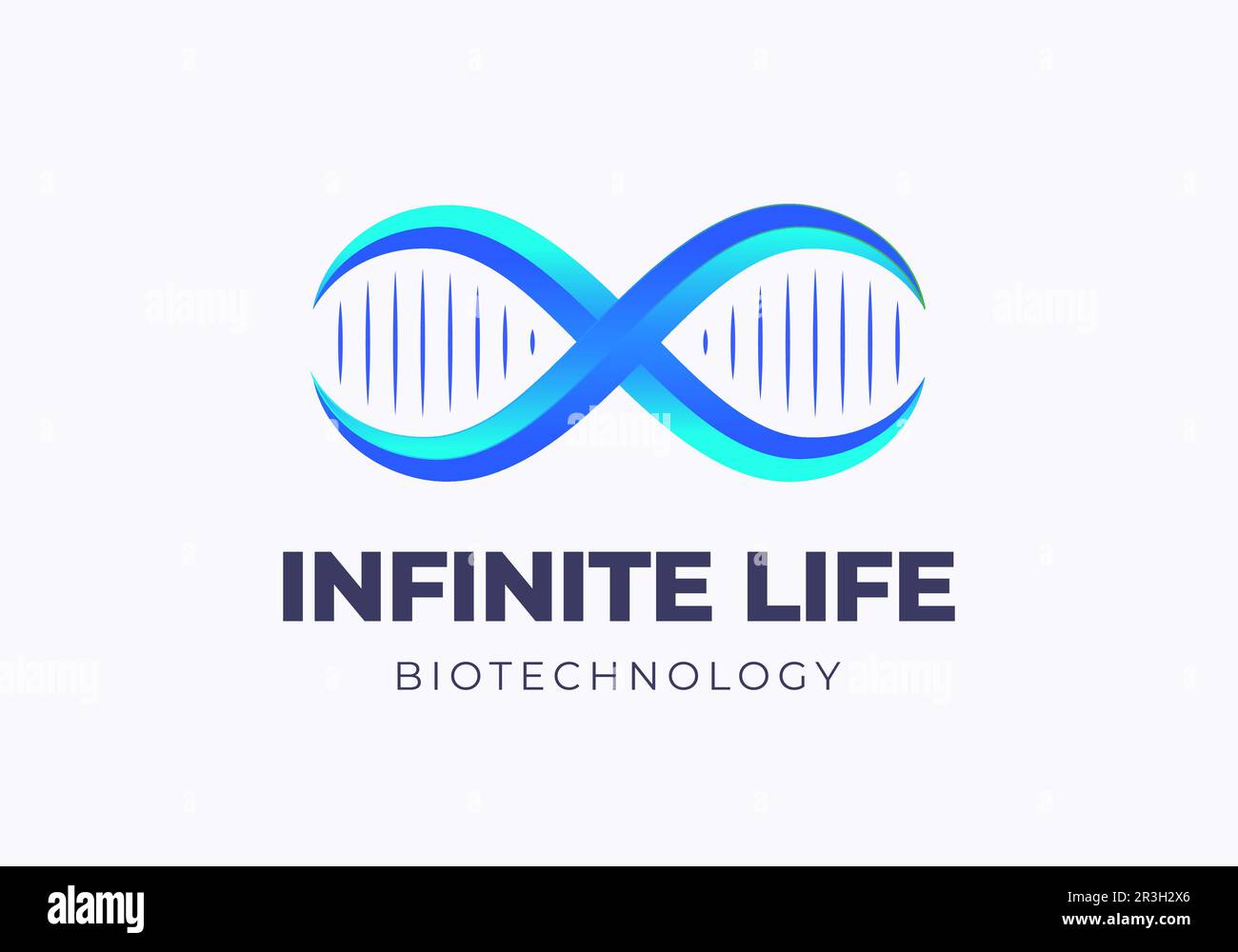 Logo infinity evolution hi-res stock photography and images - Alamy