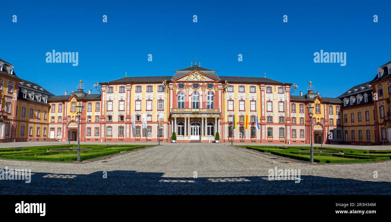 Bruchsal Castle Baroque Castle Travel Architecture Panorama in Germany ...